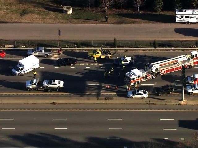 I-440 reopens in Raleigh after multi-car crash near Capital Boulevard