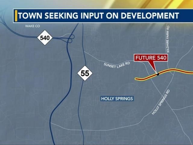 Public input needed on new 540 interchange in Holly Springs