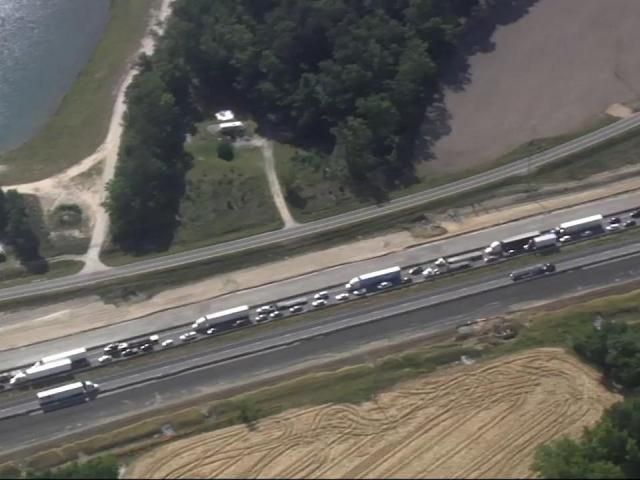 I 95 Reopens After Crash Causes Miles Of Backups In Cumberland County