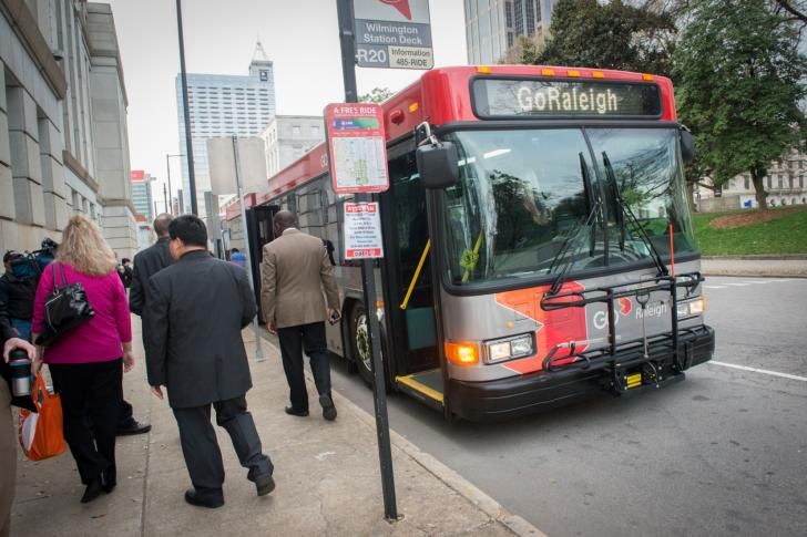 Shuttles serve fair from three locations in Raleigh, Cary