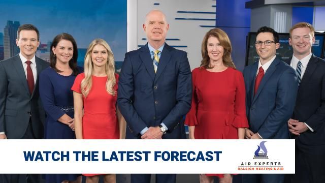 WRAL Weather forecast for Raleigh, Durham, Fayetteville