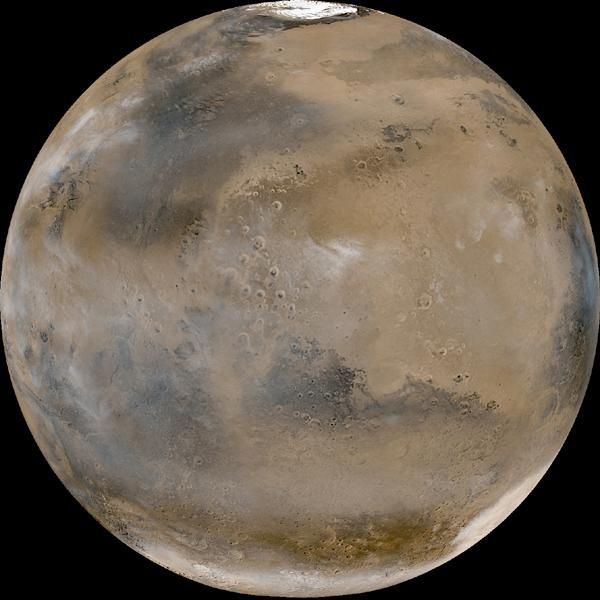 Mars: Bright, But Not as Big as the Full Moon!