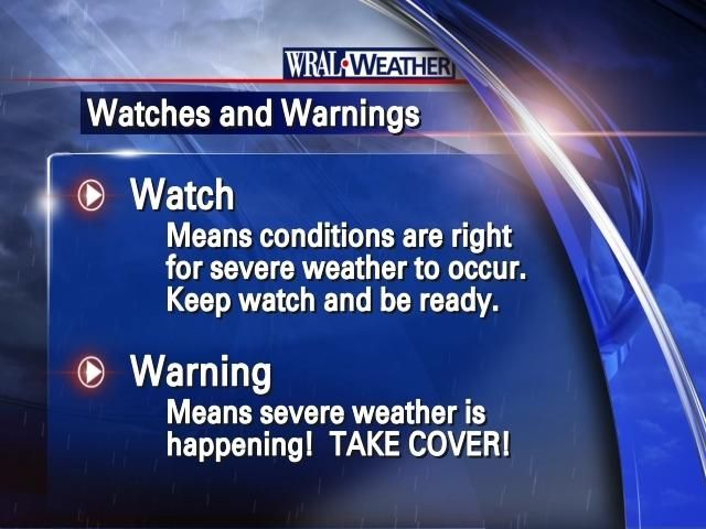 Staying alert during severe weather