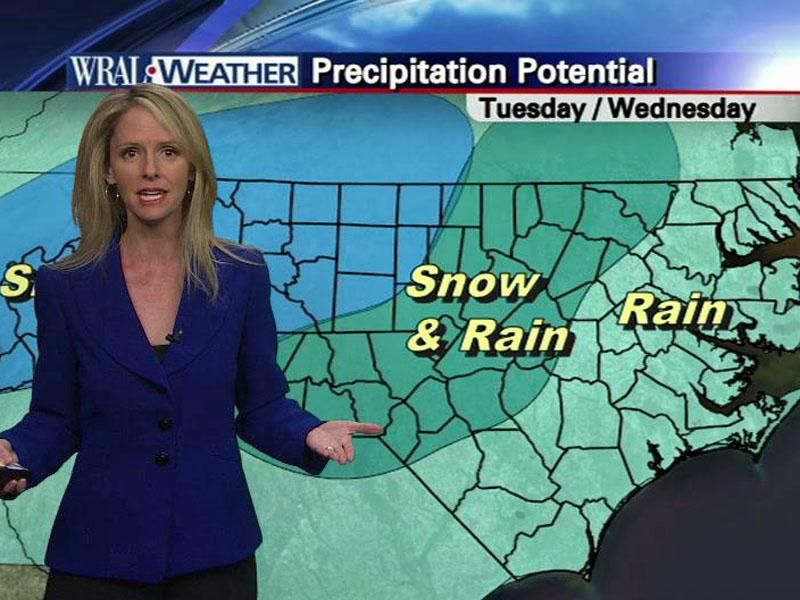 Winter weather expected to hit Triangle Tuesday