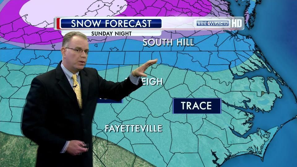 Weekend forecast ranges from mild to 'maybe a flake'