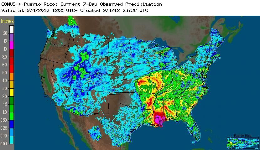 Isaac and the rain...