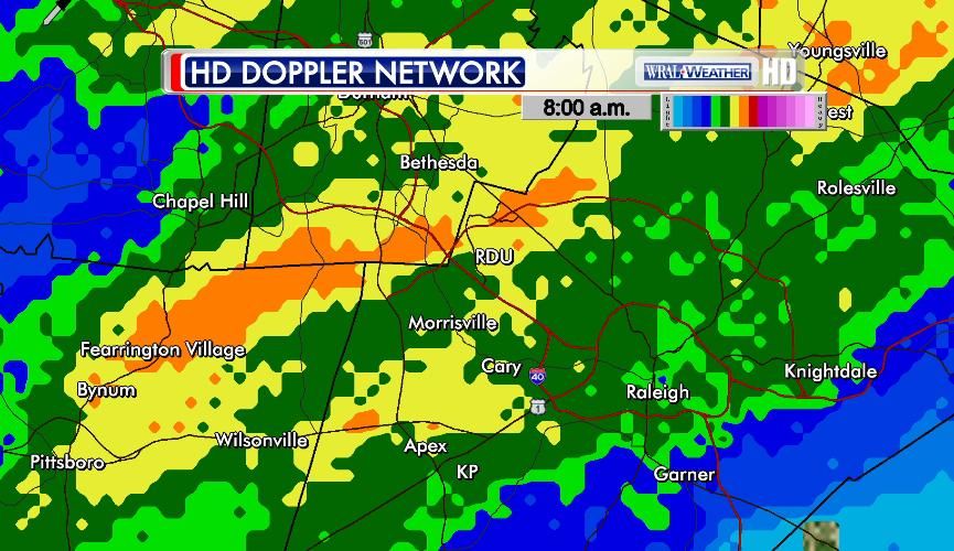 Rain sets daily record at RDU