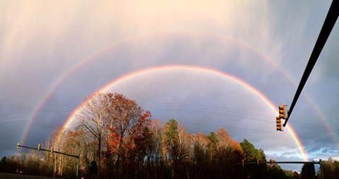 Ask the meteorologist: How does a double rainbow form?