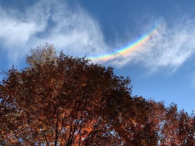 That upside down rainbow you saw this week is called a circumzenithal arc