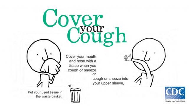 Coughs, sneezes travel farther than you might think