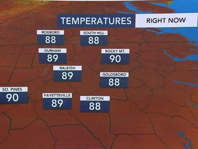 90-degree heat, severe weather potential ahead
