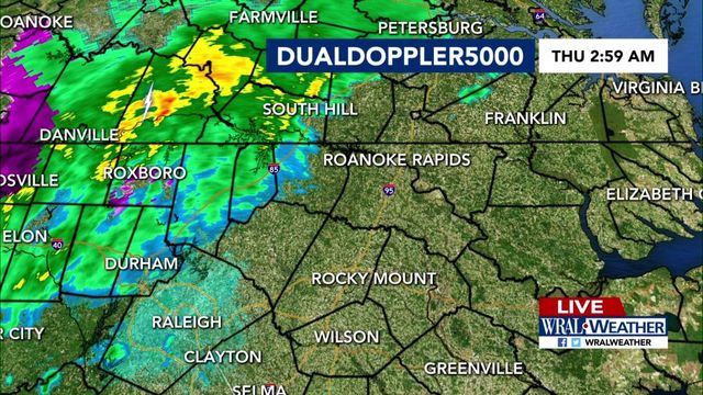 WRAL has exclusive weather tools to keep you safe in a storm. Here's a list