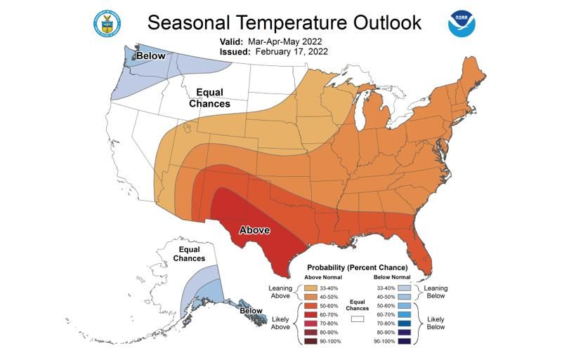 Happy meteorological spring! Here's the updated spring 2022 forecast.