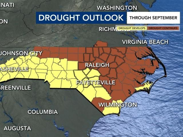Drought expected to continue through summer in North Carolina, NOAA'S ...