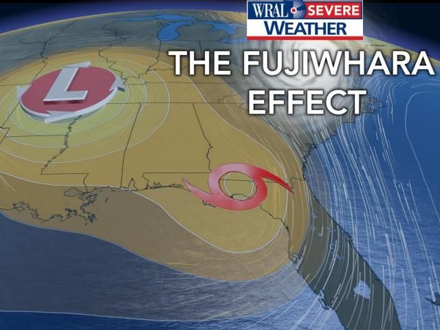 Ask the Meteorologist: Why the "Fujiwhara Effect" could spell more rain ...