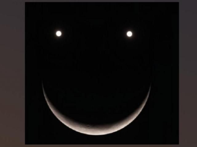 The moon won't quite be smiling: Here's how reality compares to the ...