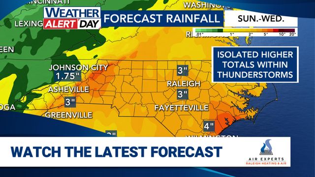 WRAL Storm Tracker checks out I-440 during rainy start to Friday