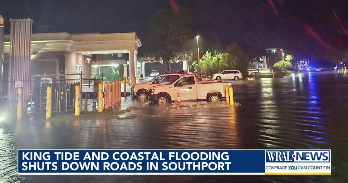 'King tides,' heavy rain subside after causing 'perfect storm' on NC ...