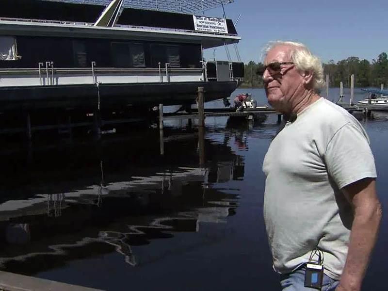 Owner devises plan to remove ship from perch atop dock after Irene