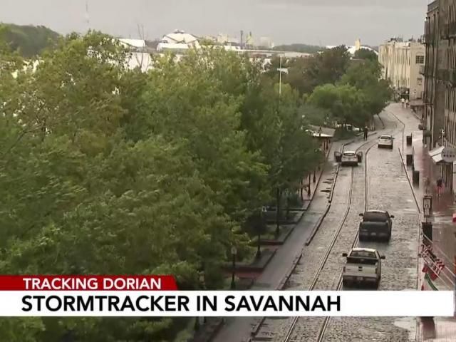 Savannah feeling some wind, little rain as Hurricane Dorian passes