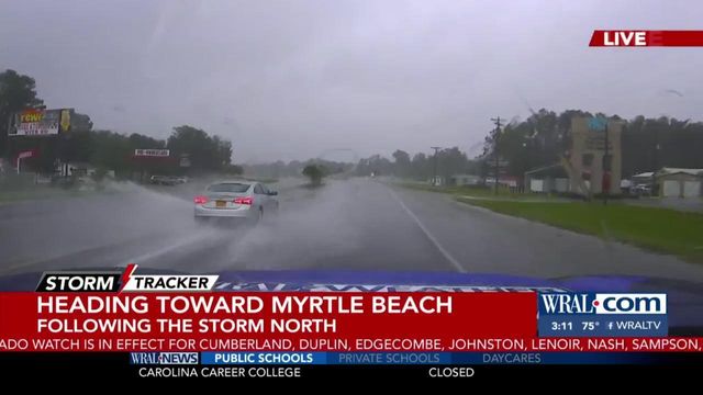 WRAL Storm Tracker Coverage