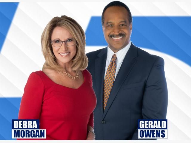 Gerald Owens joins Debra Morgan on anchor desk for WRAL News at 6 p.m.