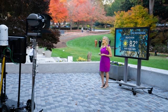 WRAL Weather Patio showcases real-time conditions, Certified Accurate ...
