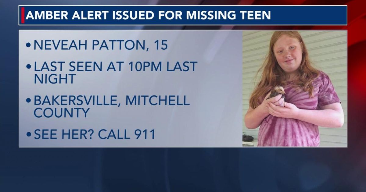 Amber Alert canceled: Missing Mitchell County teen found in Ohio ...