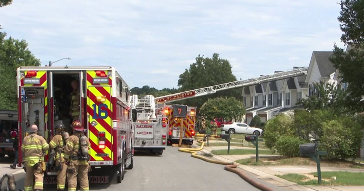 Raleigh Fire investigates house fire on Grand Traverse Drive :: WRAL.com