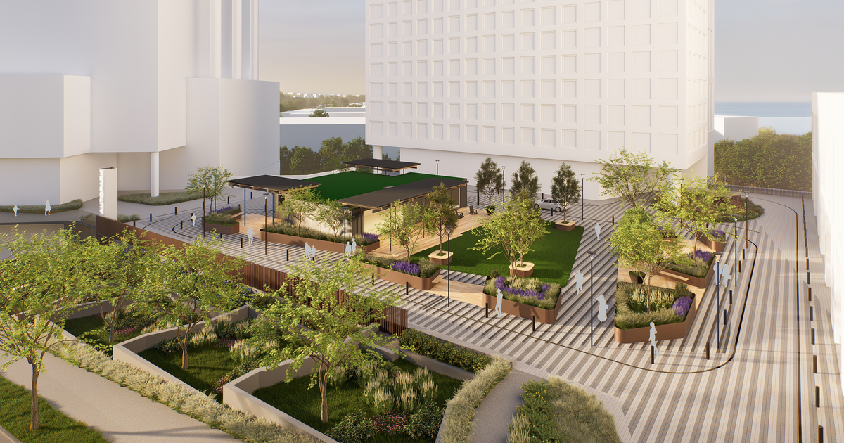 Raleigh developers unveil new renderings for Gateway plaza ...