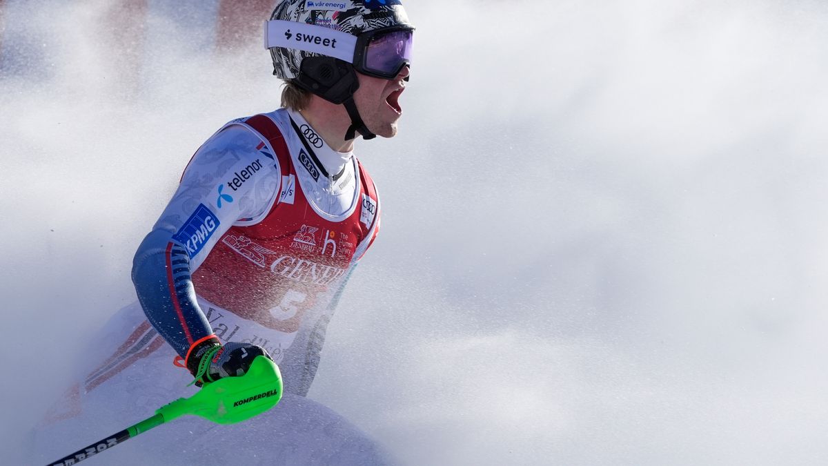 Norwegian skier Timon Haugan wins Val d'Isere slalom :: WRAL.com