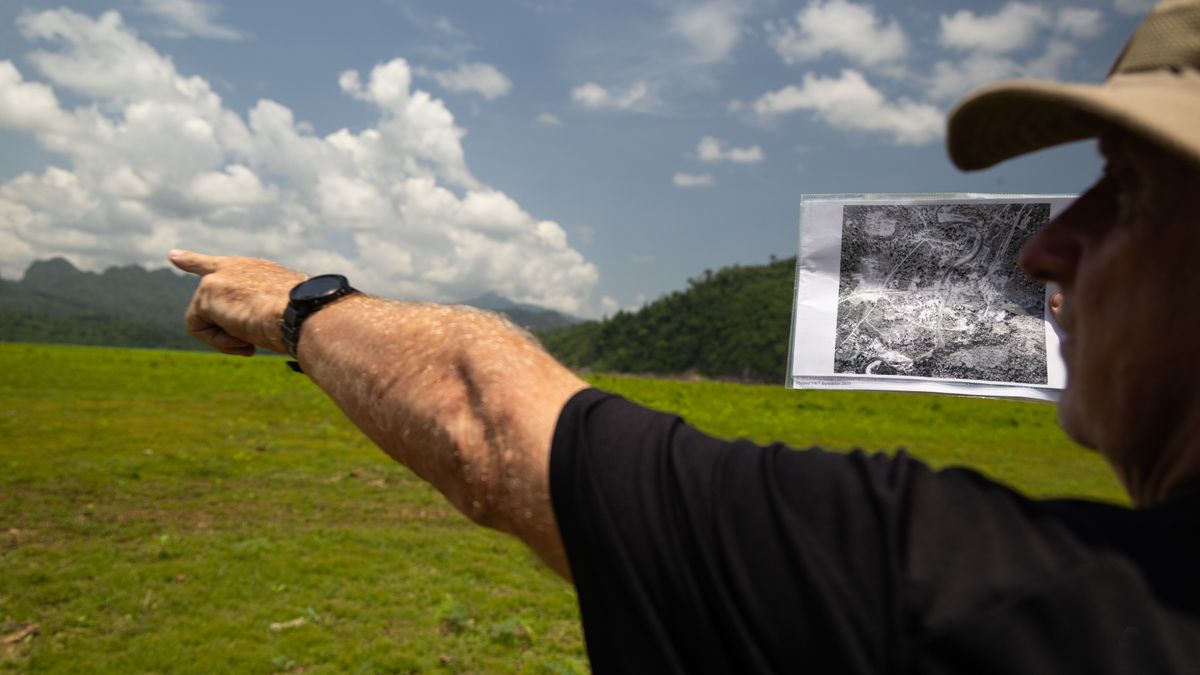 Sunken train station on infamous WWII 'Death Railway' resurfaces from ...