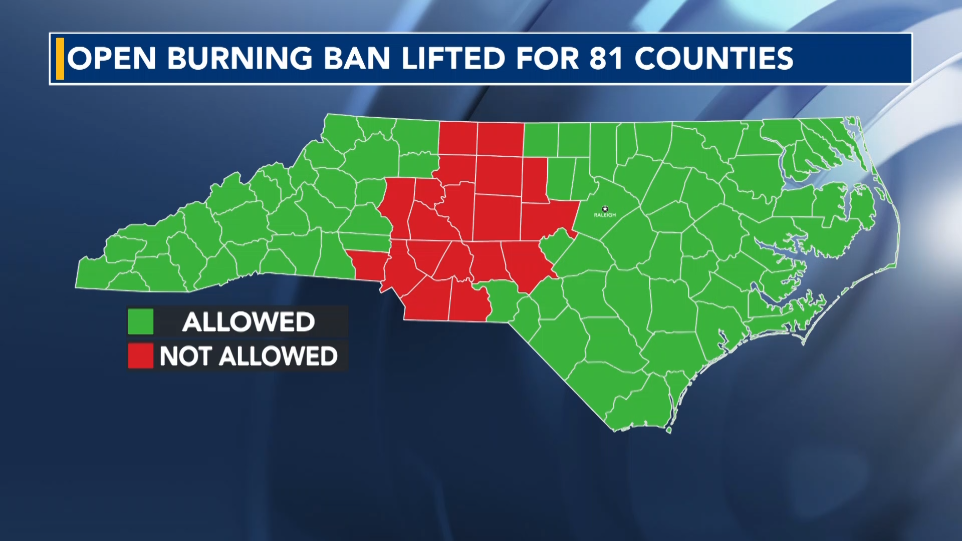 NC burn ban ends in 81 counties: What is and isn't allowed with outdoor ...