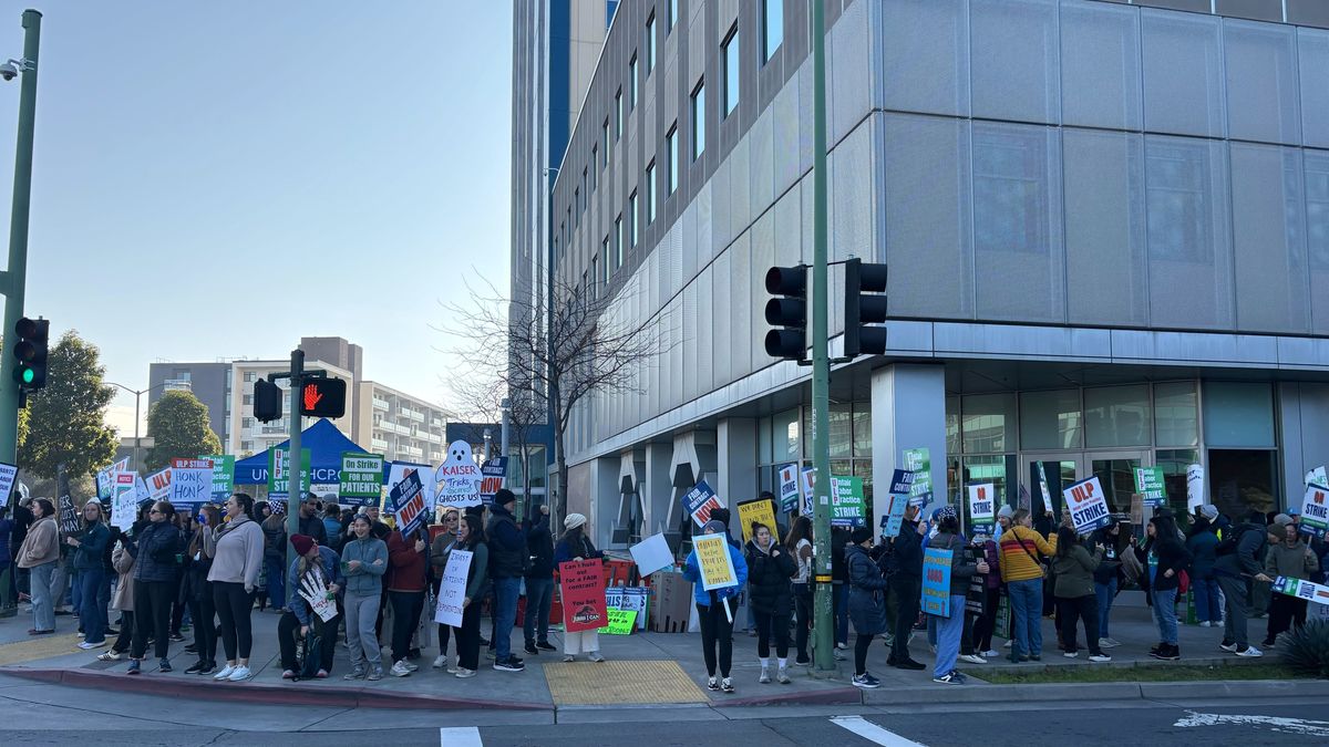 Another strike sends 31,000 Kaiser Permanente health care workers to ...