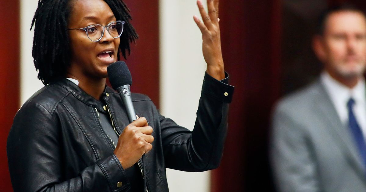 Florida Democratic state Rep. Angie Nixon announces challenge to GOP U ...