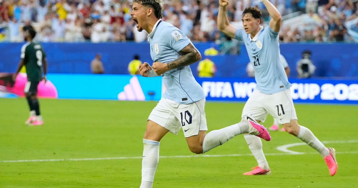 Uruguay's Maxi Araújo scores equalizer in 1-1 World Cup draw with Saudi ...