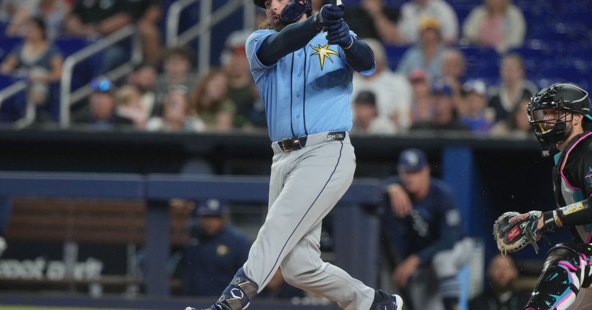 Rasmussen allows 1 hit over 7 innings, Caminero reaches base 5 times as ...