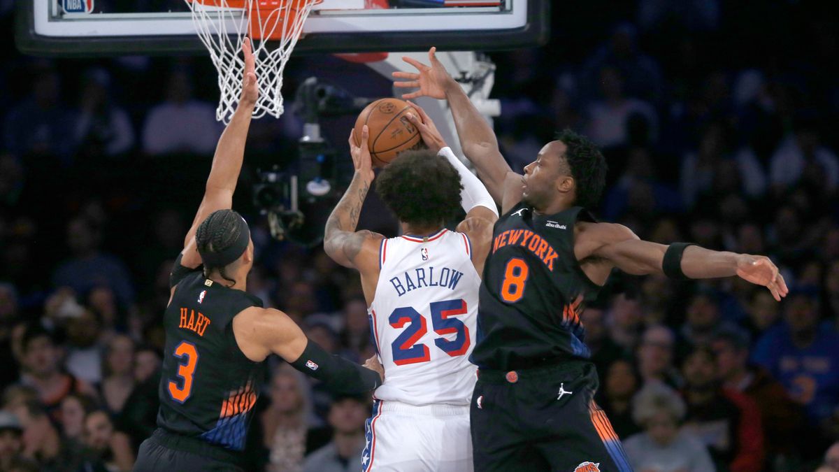 Maxey, Edgecombe help the 76ers hand the Knicks their second home loss ...
