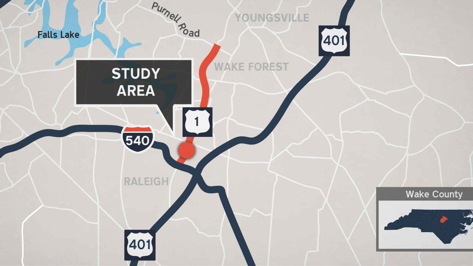 Highway Map Of Raleigh Nc