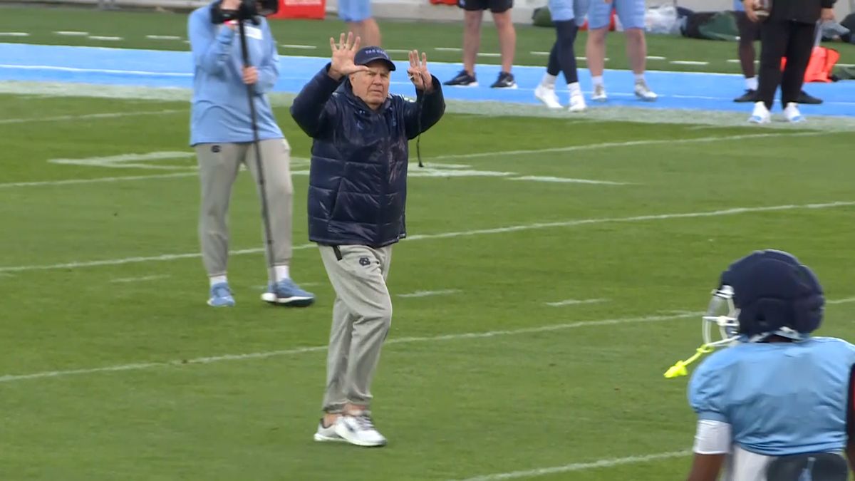 Bill Belichick, UNC football to star in new season-long Hulu ...