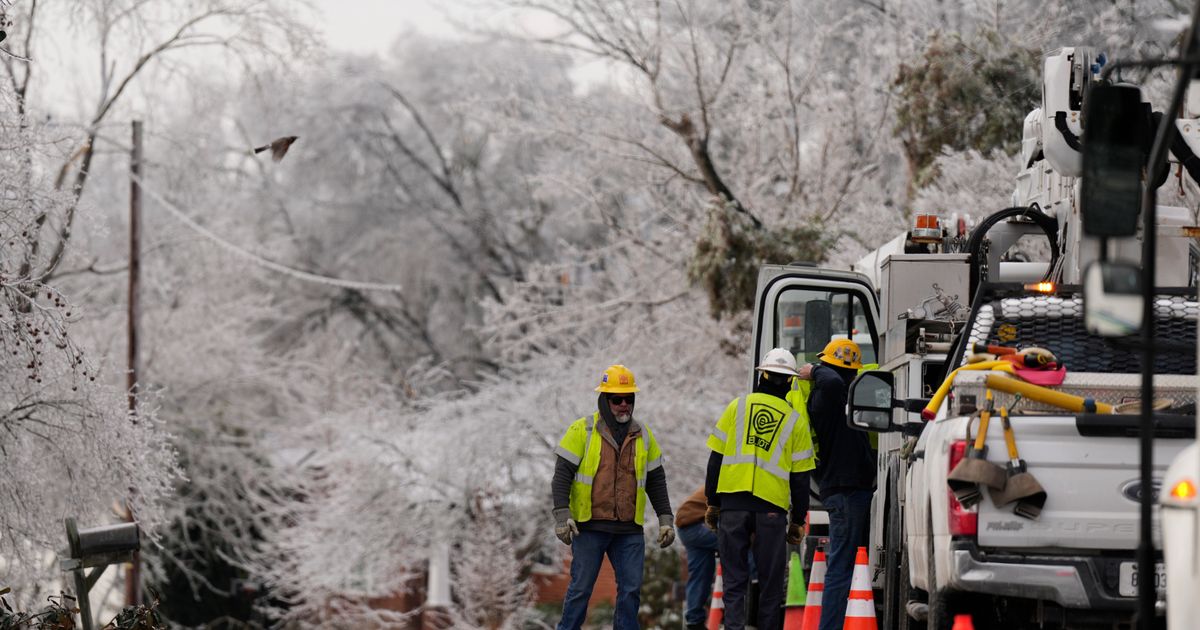 New cold snap adds urgency to winter storm recovery across the South ...
