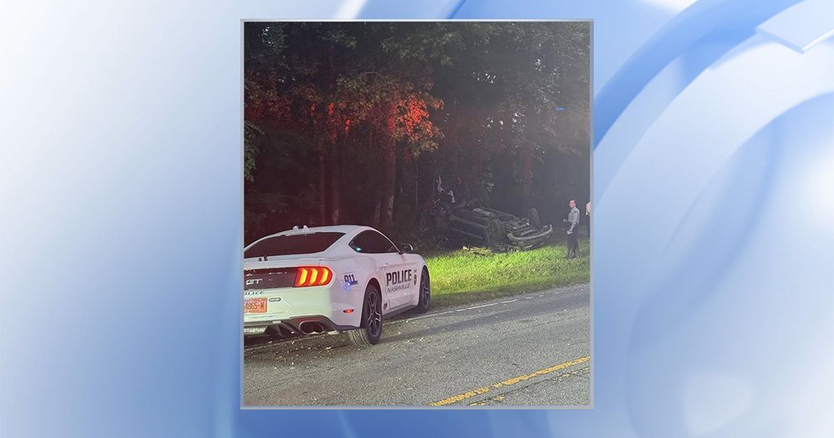 Nashville police chase ends in crash, suspect in custody :: WRAL.com