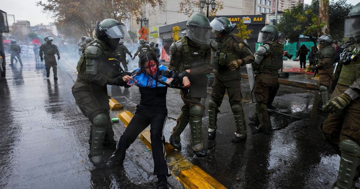 Protesters clash with police in Chile's capital over President Kast’s ...
